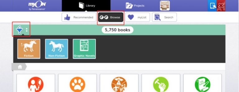 英文原版书在线阅读系统myON的使用方法 - TOP Reader学习资料